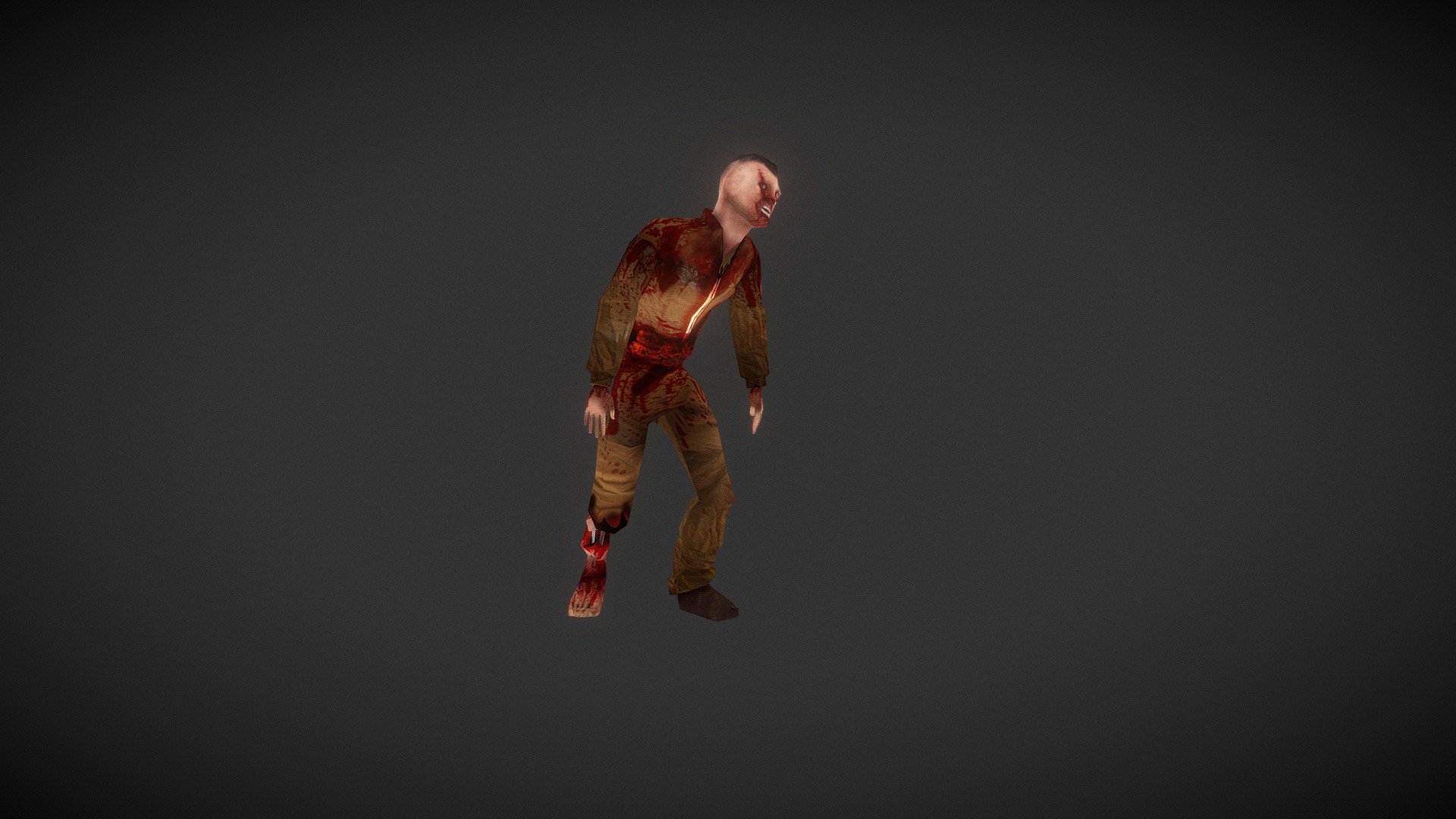 Zombie 1 Walk - 3D model by LEIGHYER MEDIA (@rudyvenleight.matienzo_cp2 ...