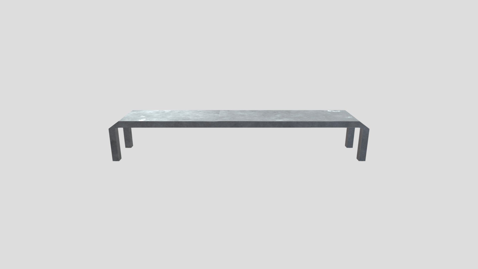 Benk - 3D model by jokkebokke [dcb0c25] - Sketchfab