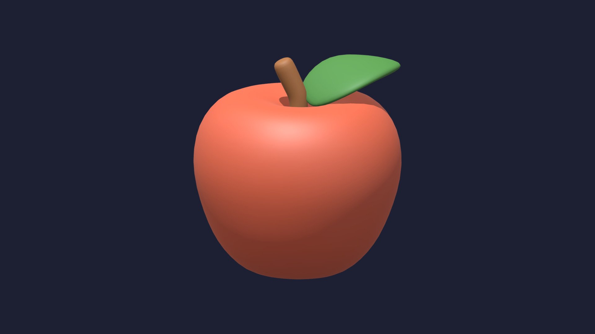 Apple Icon - Buy Royalty Free 3D model by arc.jabbar (@arc_jabbar ...