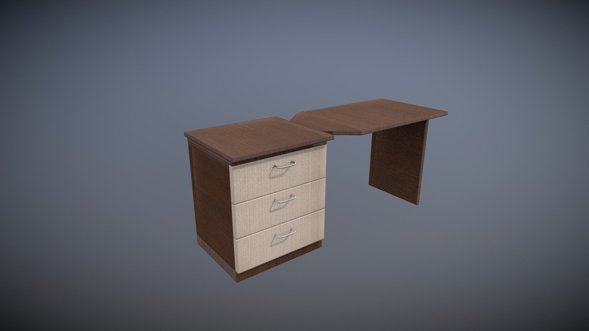 office Table - Download Free 3D model by aravind (@satha) [dcb247c ...
