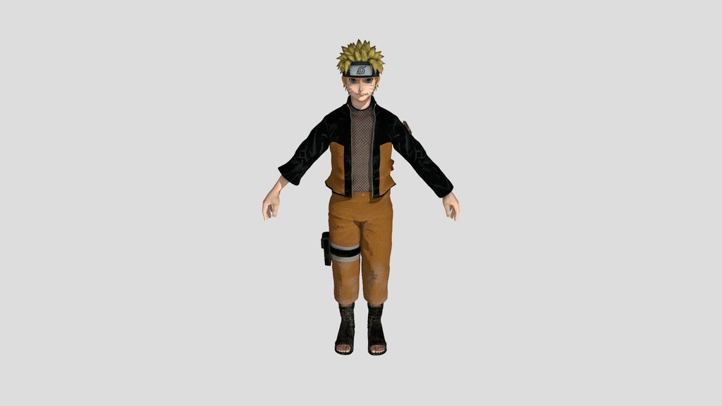 naruto - A 3D model collection by Extreme_dudeking - Sketchfab