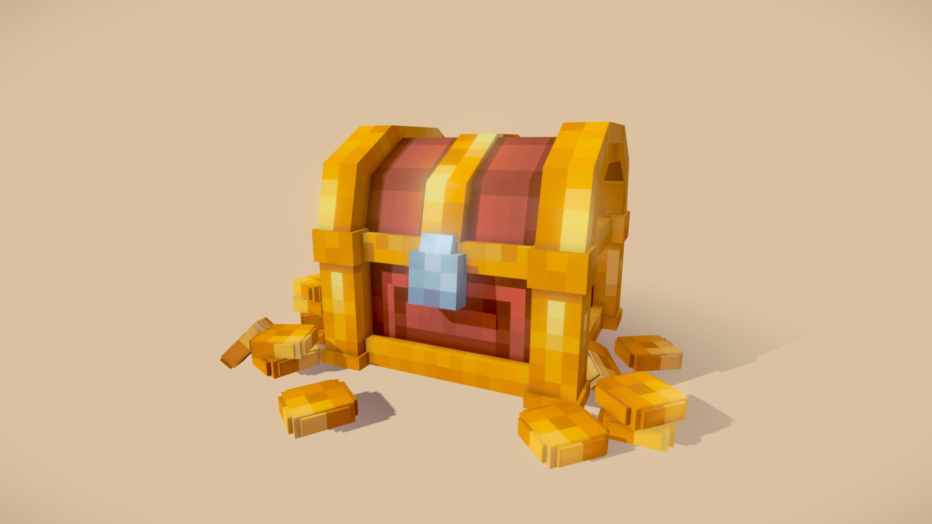 Coin Chest - 3D model by Ichorous [dcb3f02] - Sketchfab