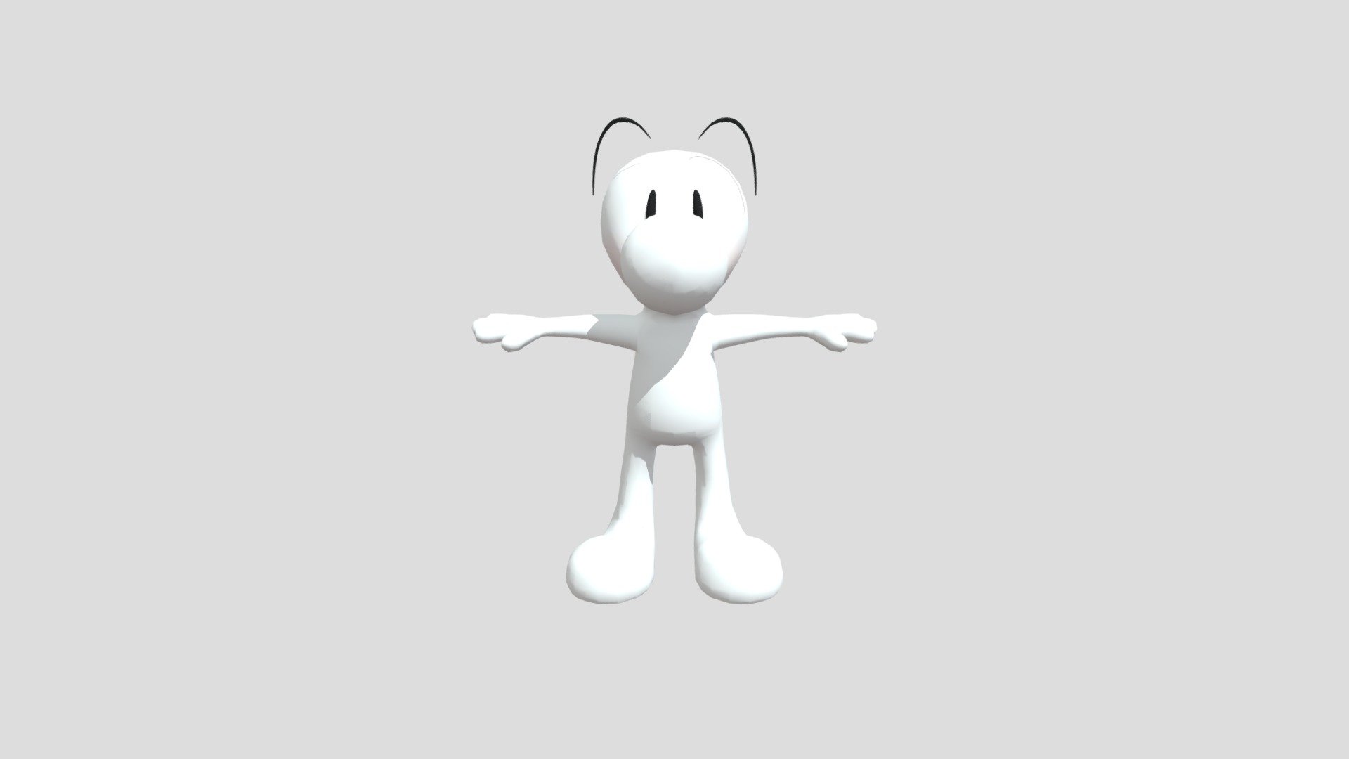 Fone Bone with no backpack for prisma 3d - Download Free 3D model by ...