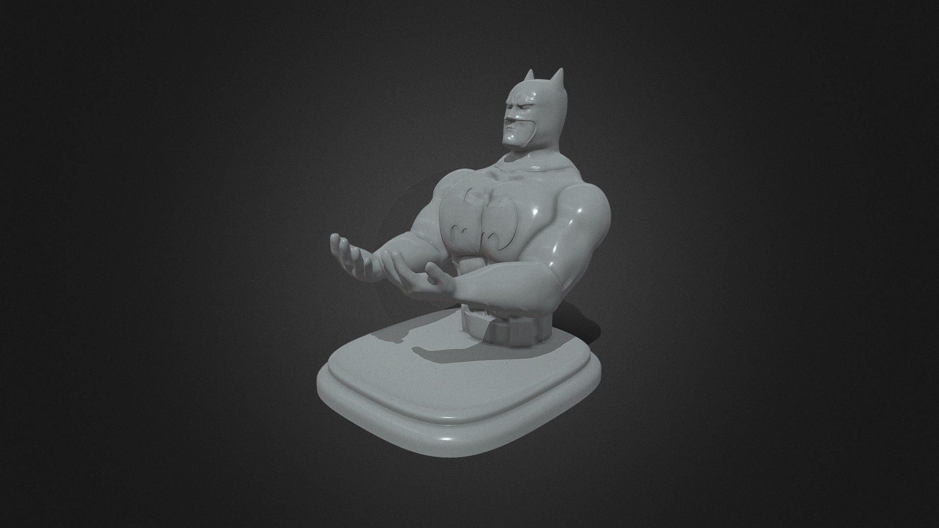 Batman Controller stand_3d print ready - Buy Royalty Free 3D model by TheEmerald [dcb4cd6 ...