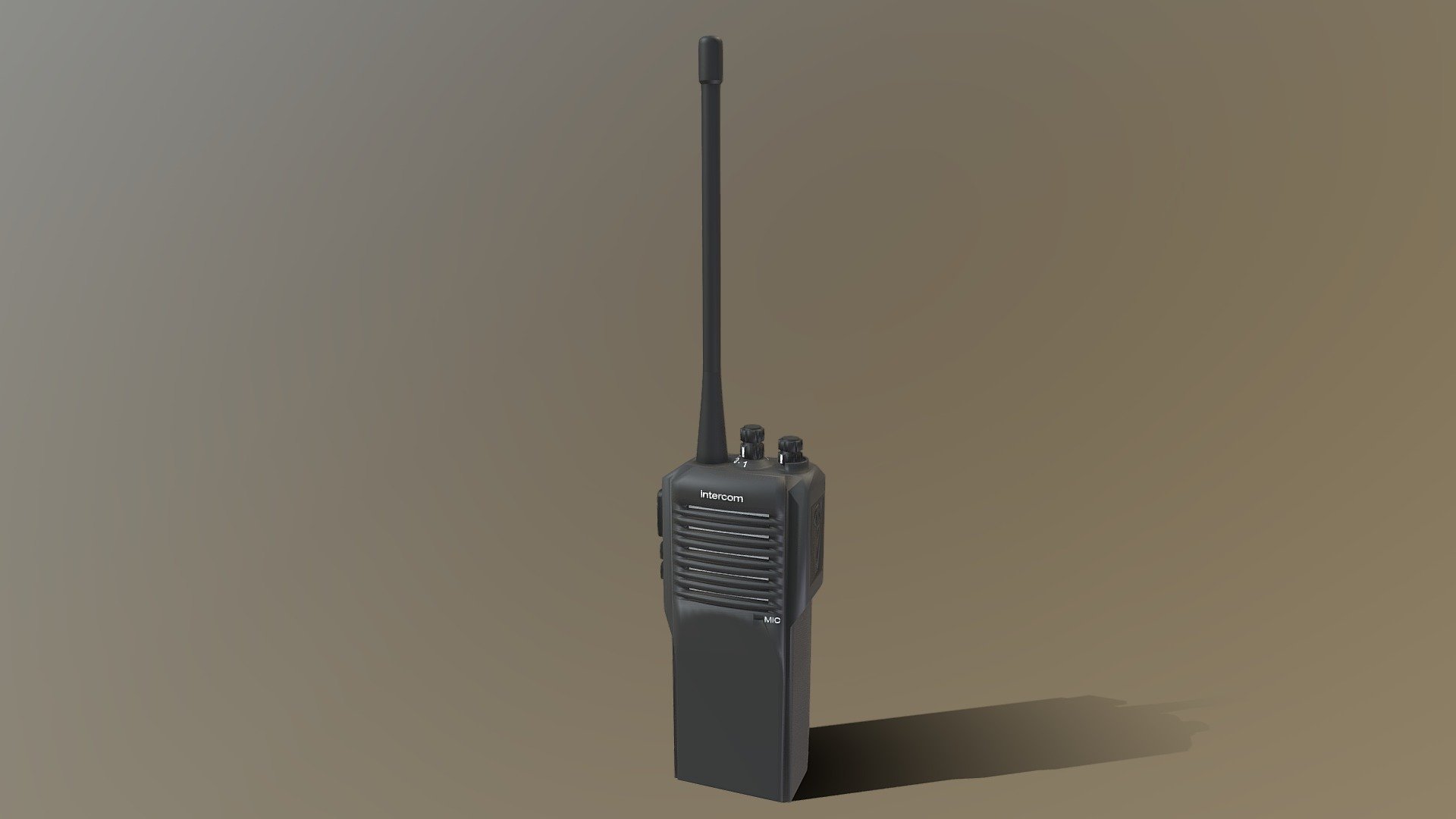 intercom/two way radio/radio/对讲机 - Download Free 3D model by MrdT ...
