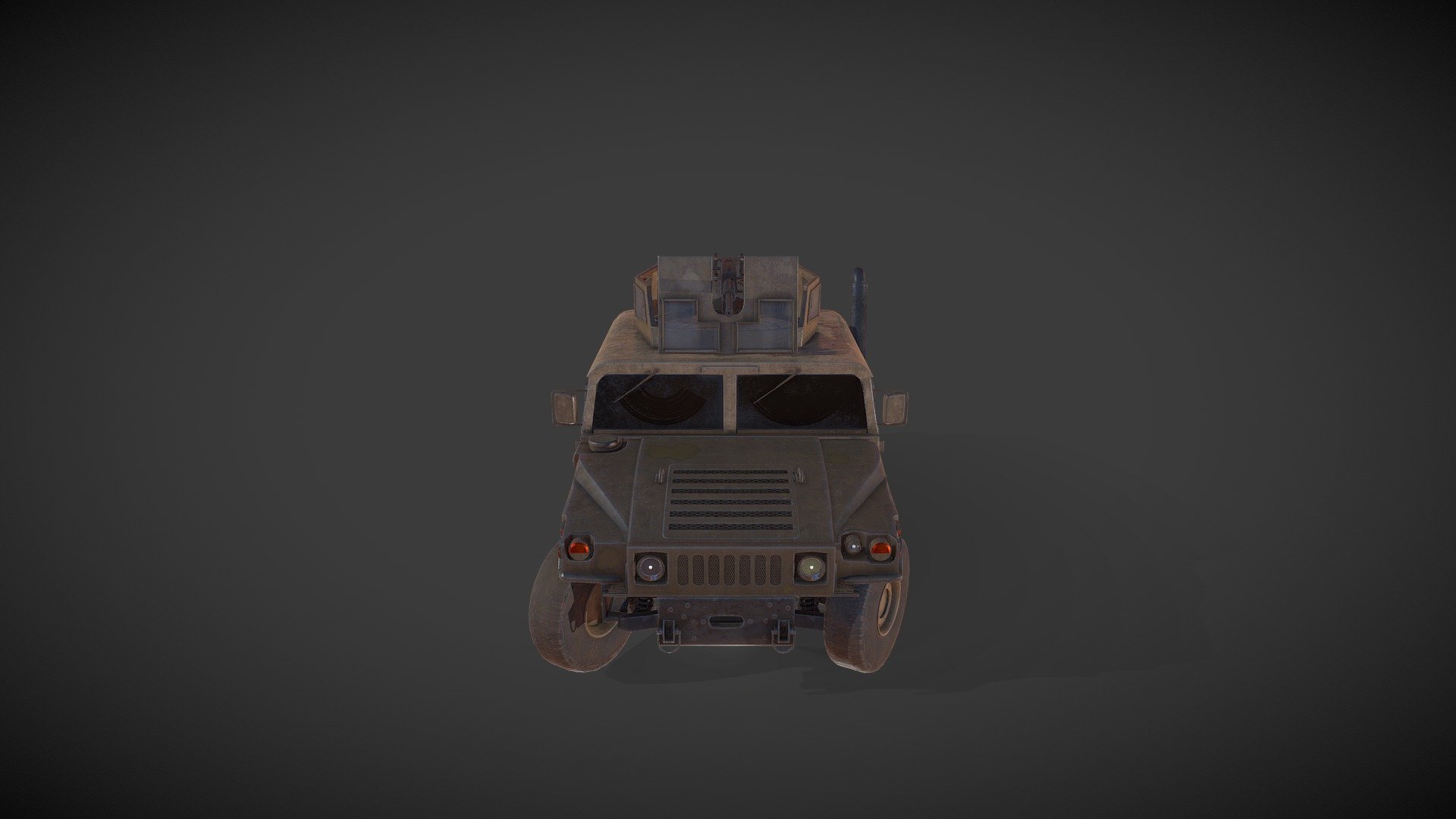 Hummer H1 - 3D model by Dan Shi (@round15) [dcb62d3] - Sketchfab