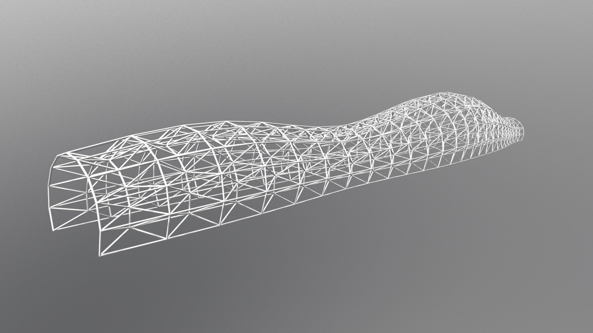 P2 Parametric Structure - 3D model by connorkramer [dcb7036] - Sketchfab