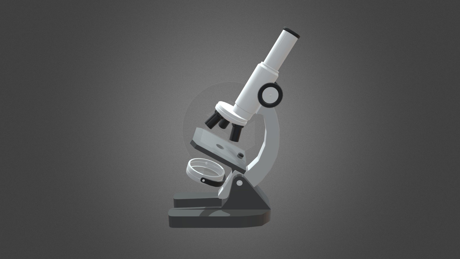 Microscope - 3D model by pokhodenkodana [dcb7993] - Sketchfab