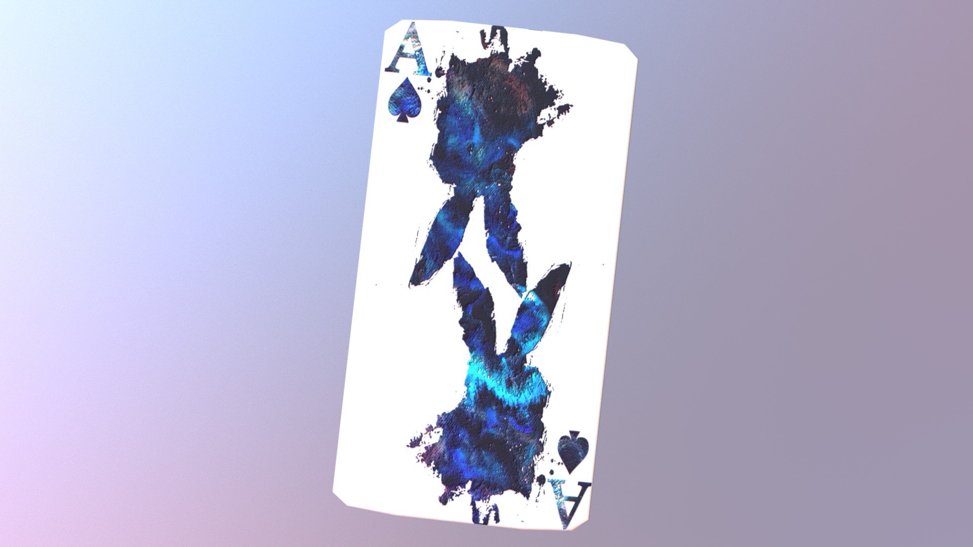 Rabbit Ace Card - 3D model by devkit [dcb80a5] - Sketchfab