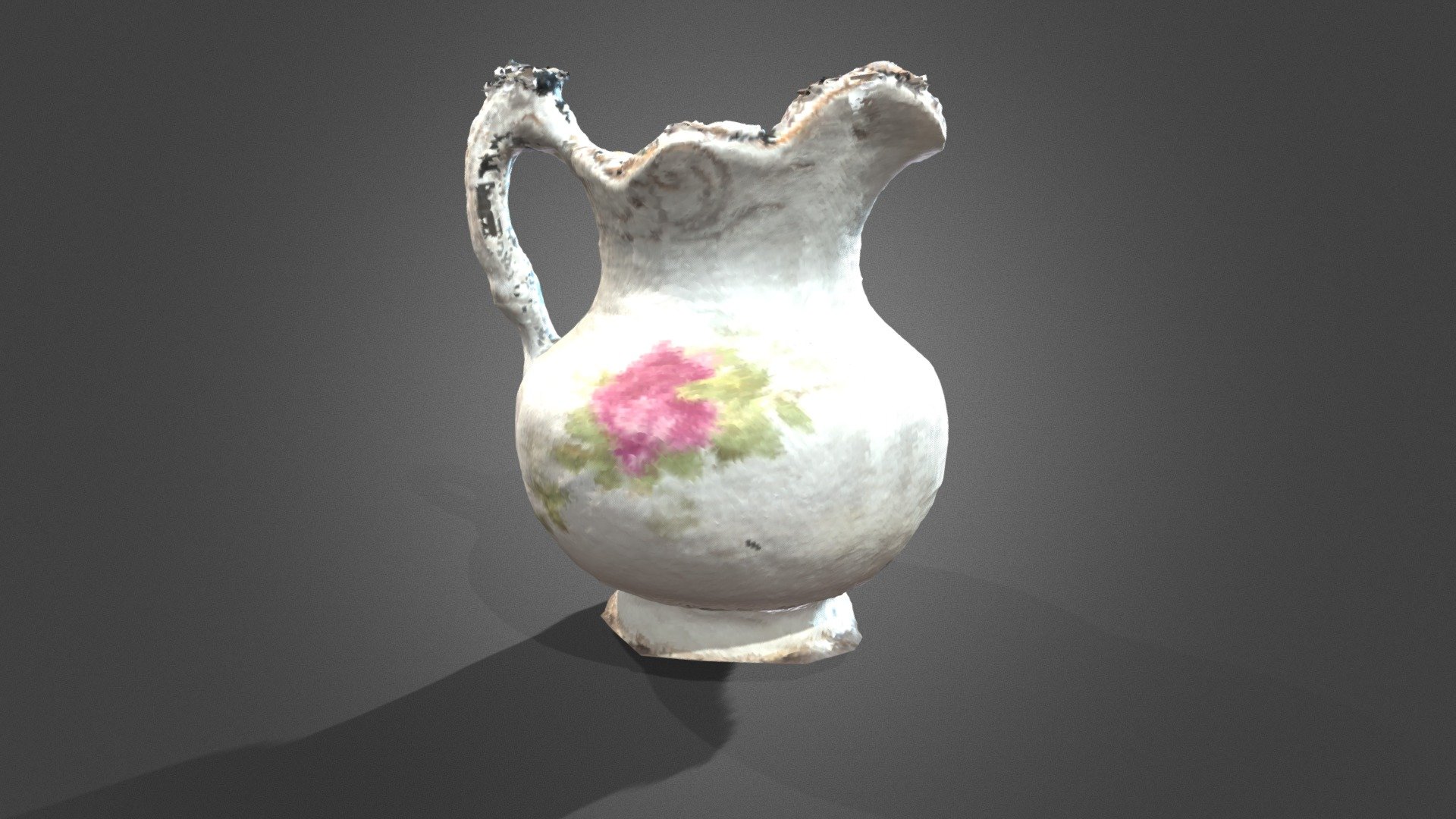 Antique Water Pitcher - Download Free 3D model by kristinwakeland ...