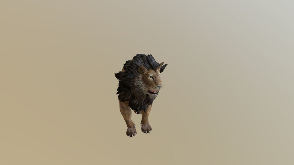 Lion - 3D model by YoungsMa [dcbab6f] - Sketchfab
