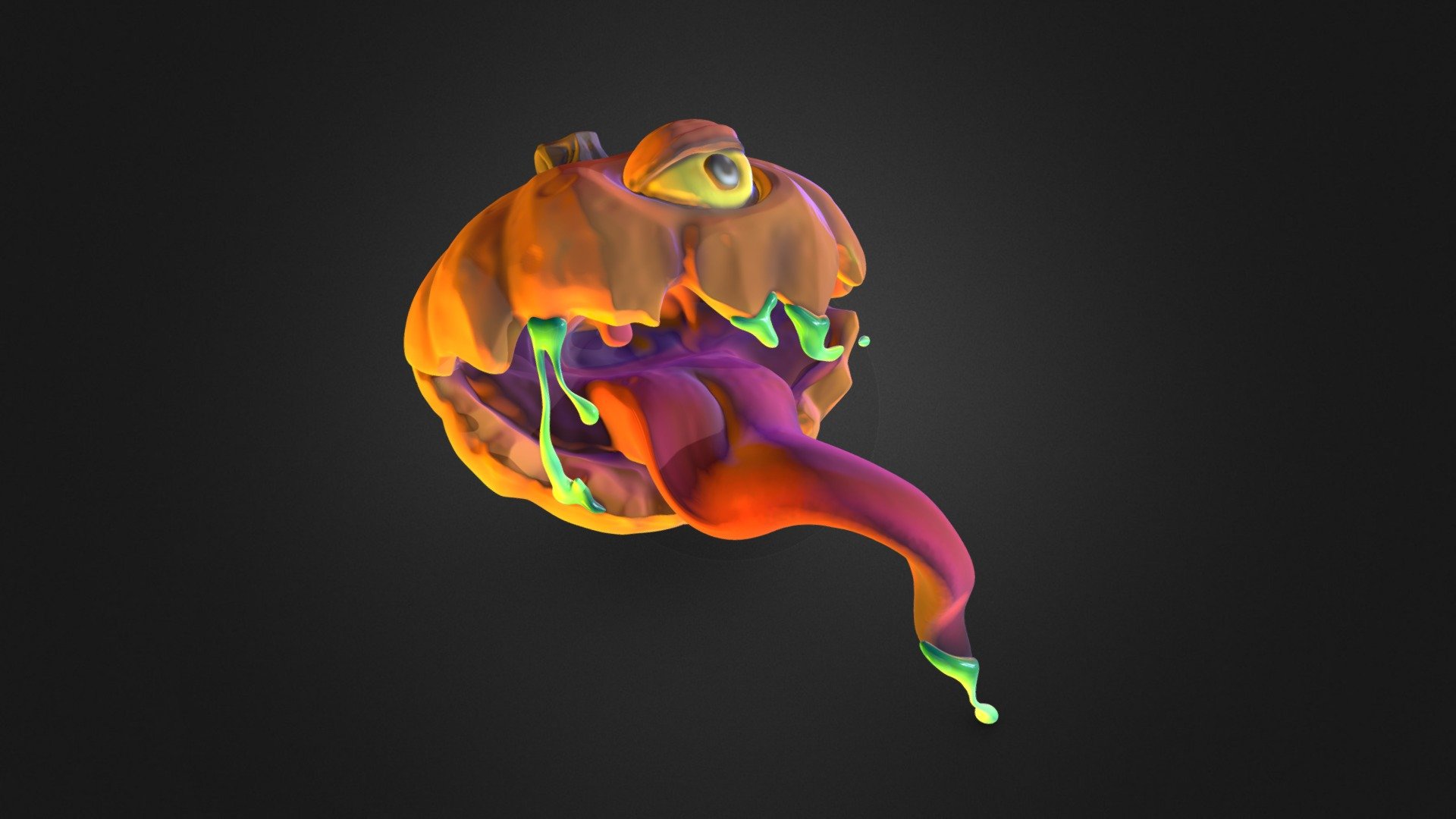 Pumpkin - 3D model by boomerangpython [dcbb7d8] - Sketchfab