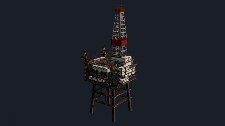 Oil-rig 3D models - Sketchfab