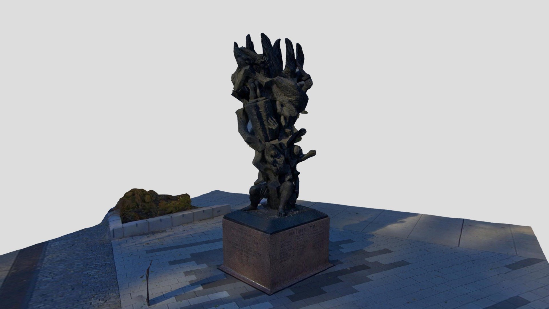 The Holocaust Memorial Statue - Philadelphia - 3D model by Skeye ...