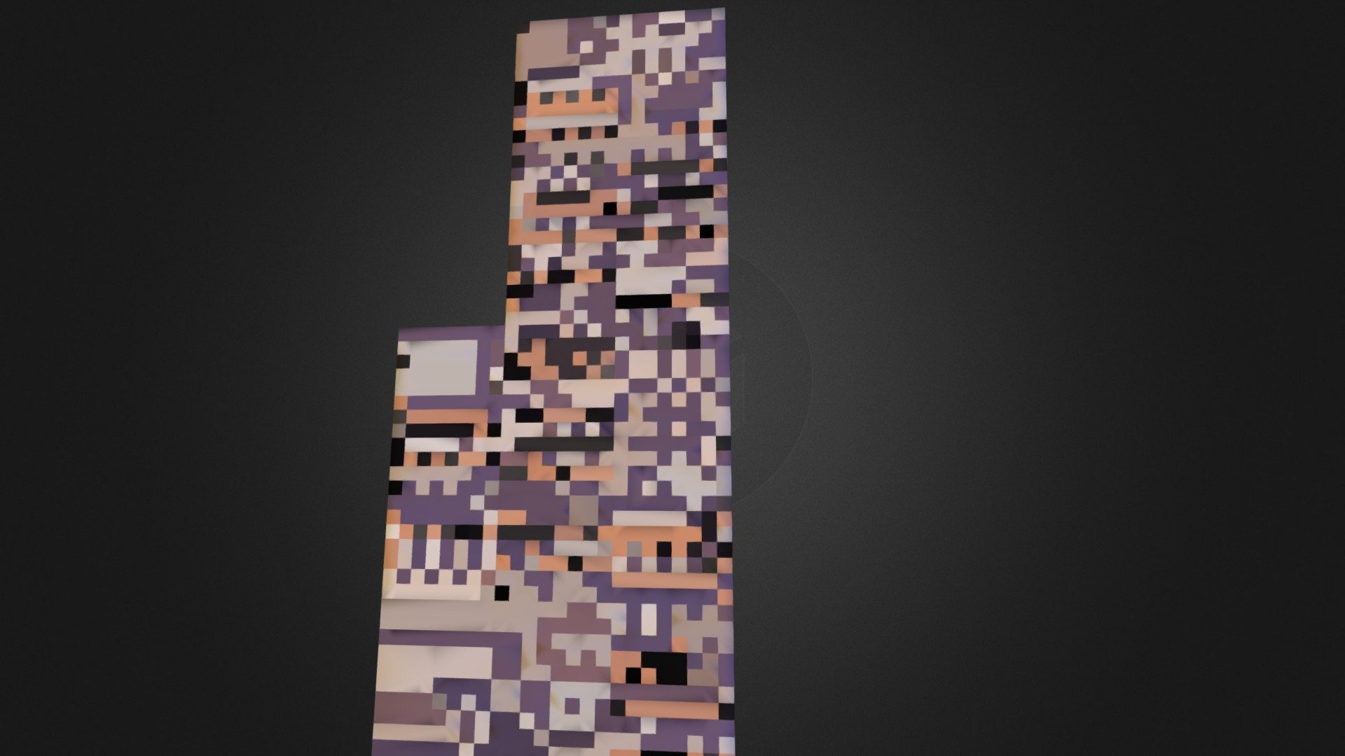 Missingno - 3D model by SPG (@SPGesus) [dcbd302] - Sketchfab