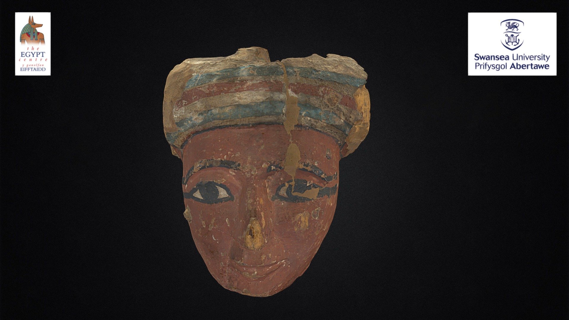 Coffin Face (W1203) - Download Free 3D model by The Egypt Centre ...