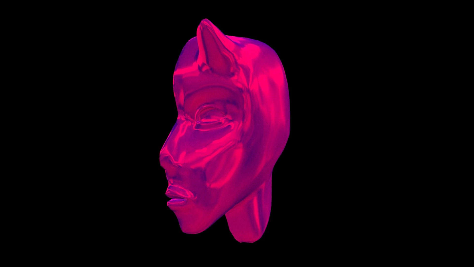 Half Face - 3D model by Silvr3D [dcc027e] - Sketchfab