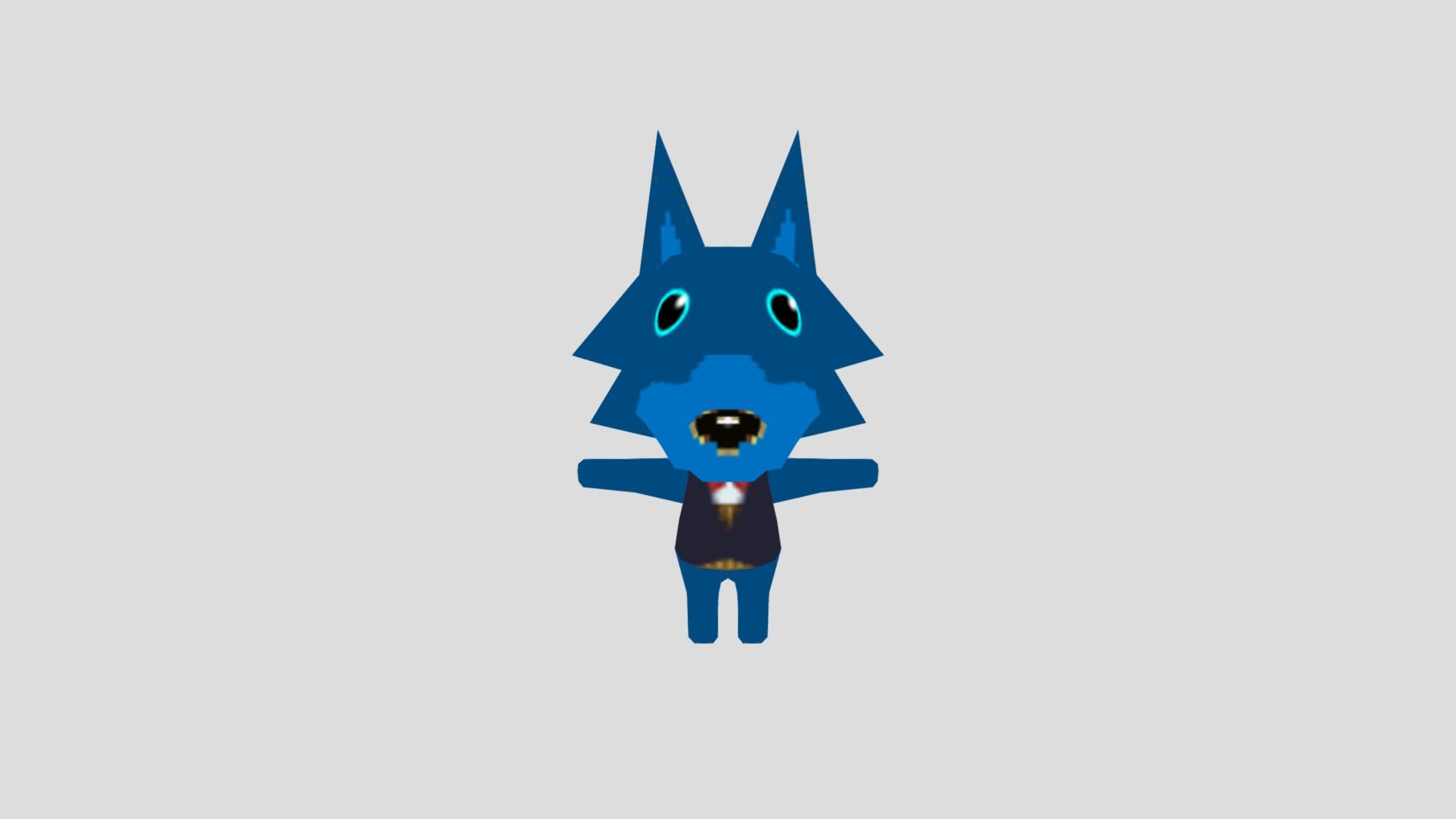 Patrio Graysmark ACNH Wolf - Download Free 3D model by Patrio Graysmark ...