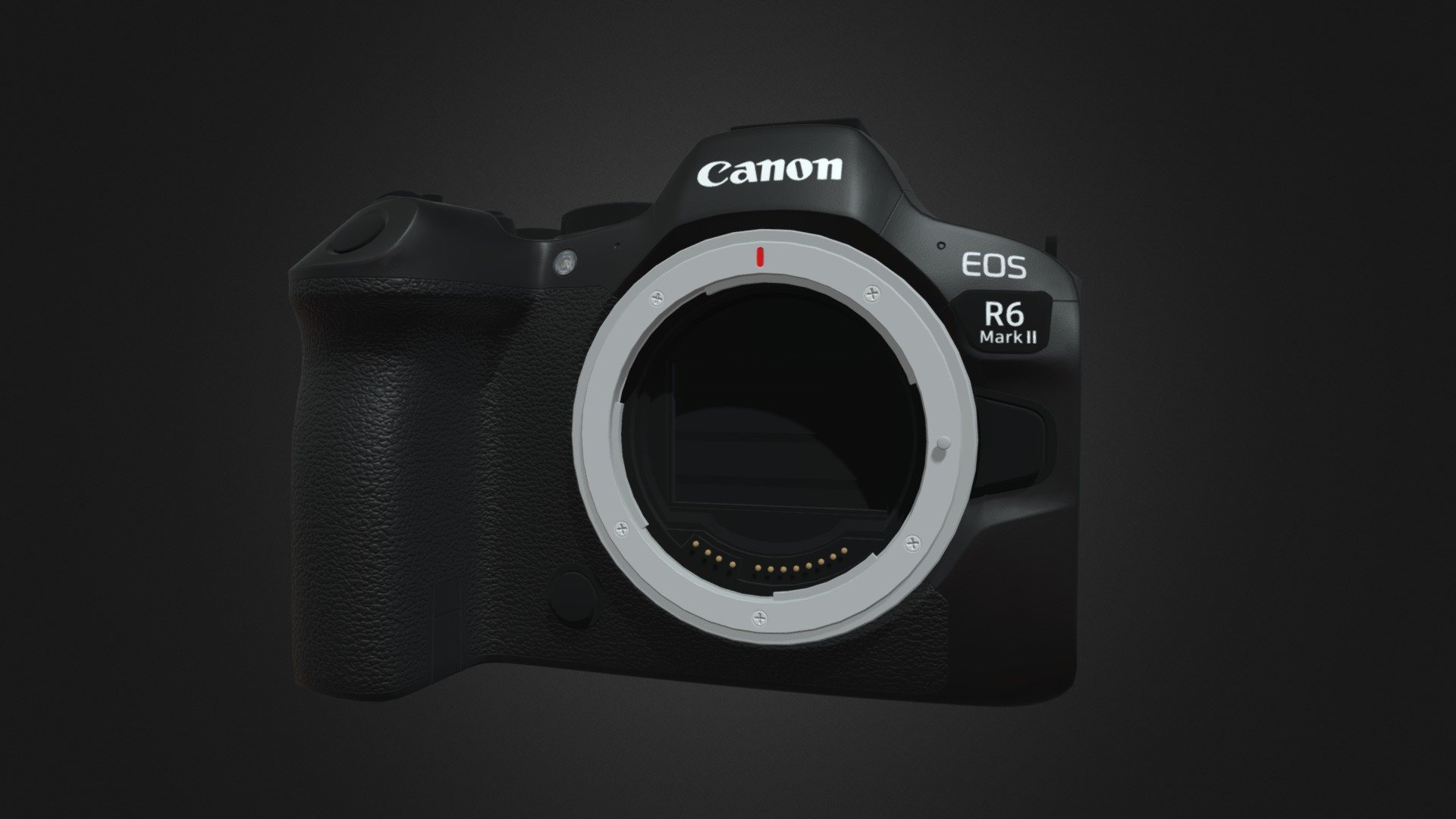 Canon EOS R6 Mark II Mirrorless Camera - Download Free 3D model by ...
