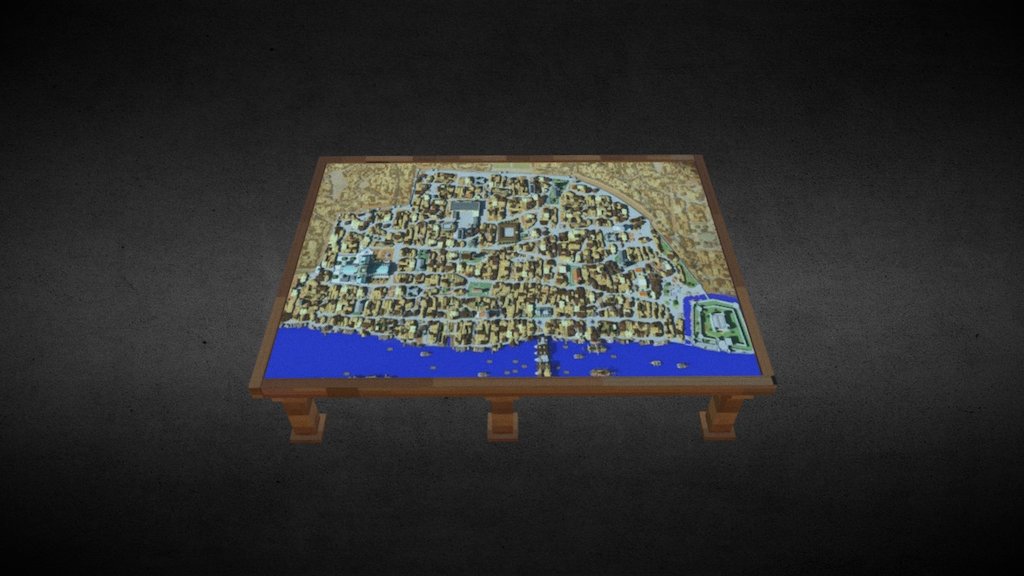 Map Table - 3D model by dragnoz [dcc524e] - Sketchfab