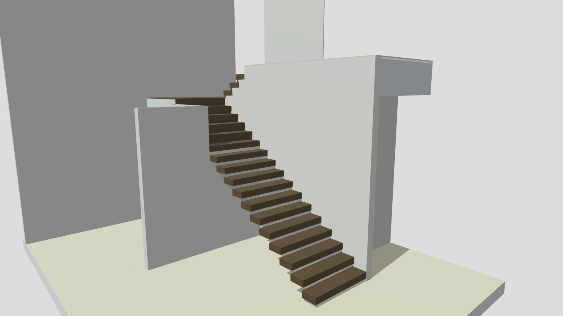 Floating Stair REV 2.17 Cutler - Download Free 3D model by ...