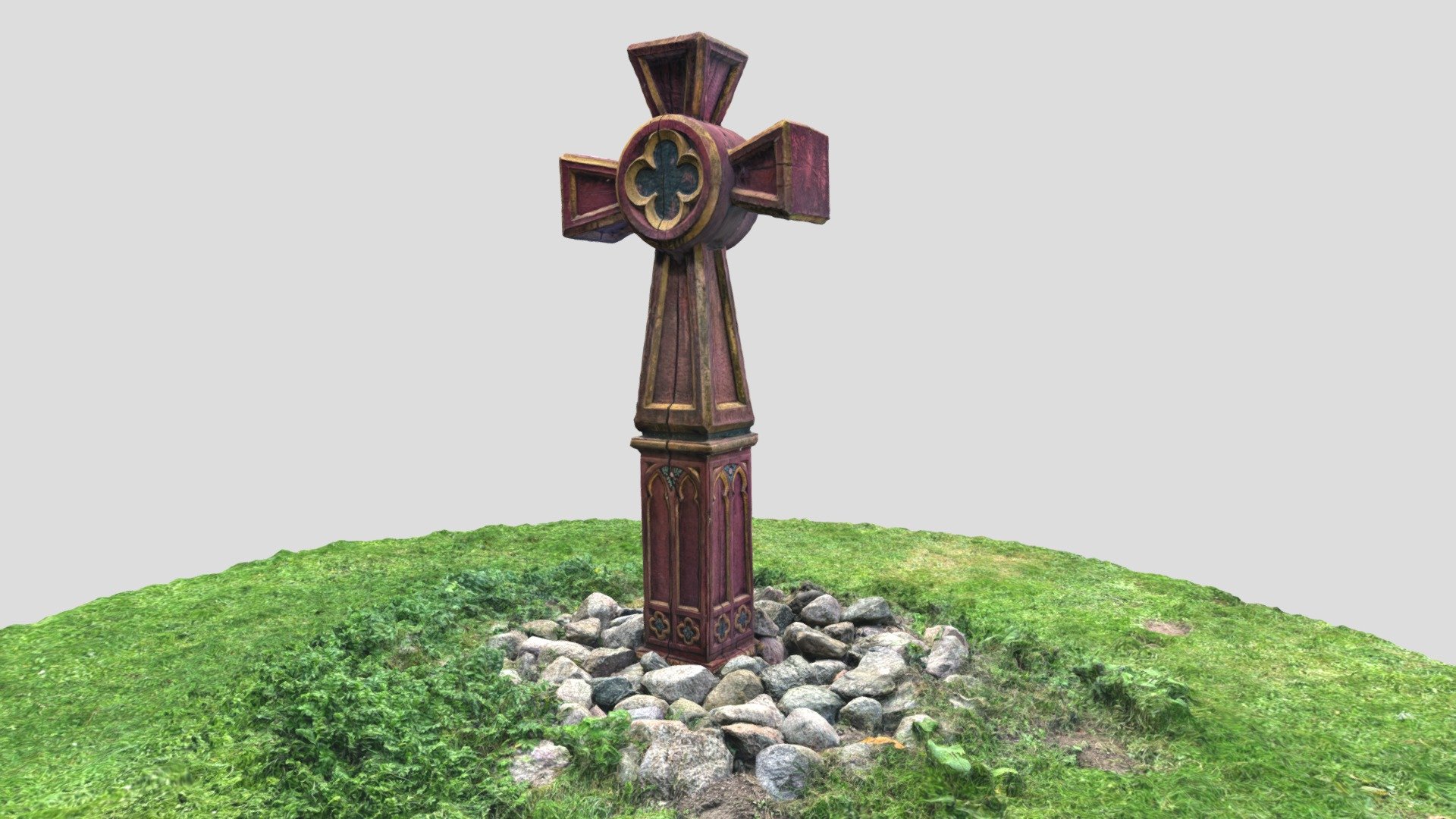 High Cross at Middelaldercentret - 3D model by Middelaldercentret ...