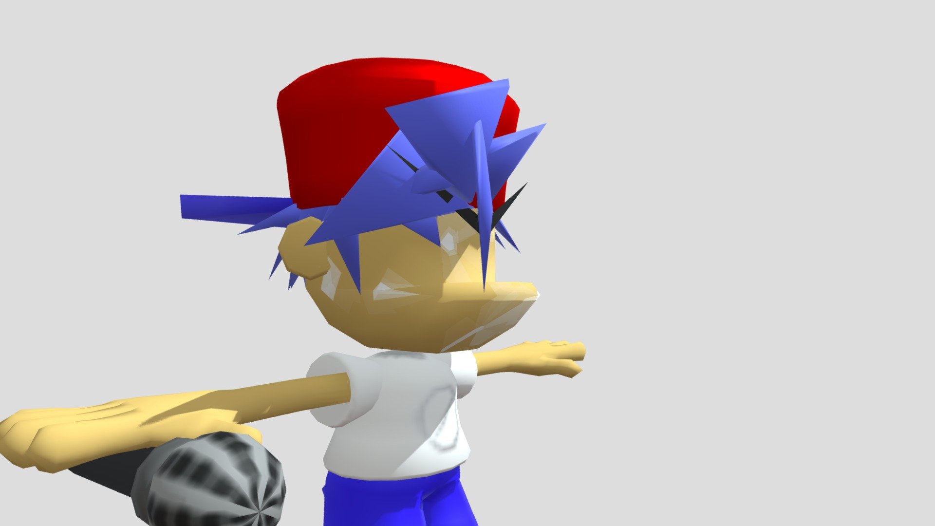 Boyfriend - Download Free 3D model by BlueModel_CB [dcc806a] - Sketchfab