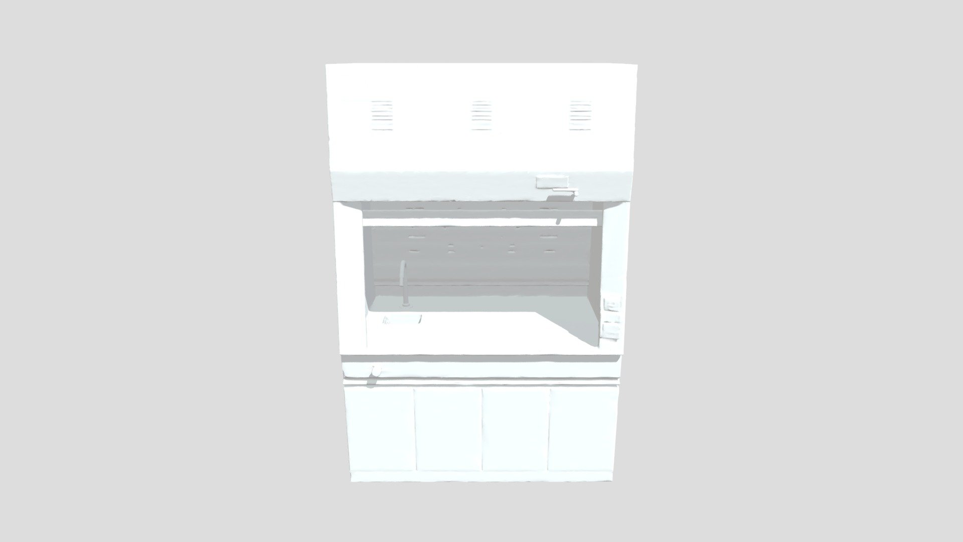 Fume Hood Blueprint - 3D model by tieudaodao2019 [dcc8cd0] - Sketchfab