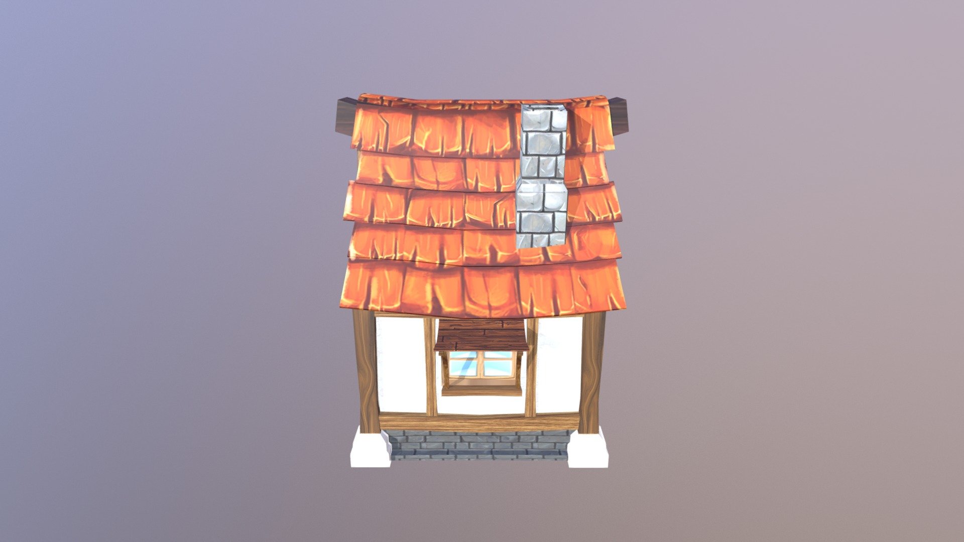 Low Poly Game House - 3D model by Abrylle Shawn Calma (@abrylleshawn ...