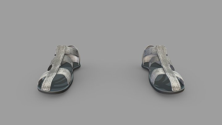 Sandals 3D models - Sketchfab