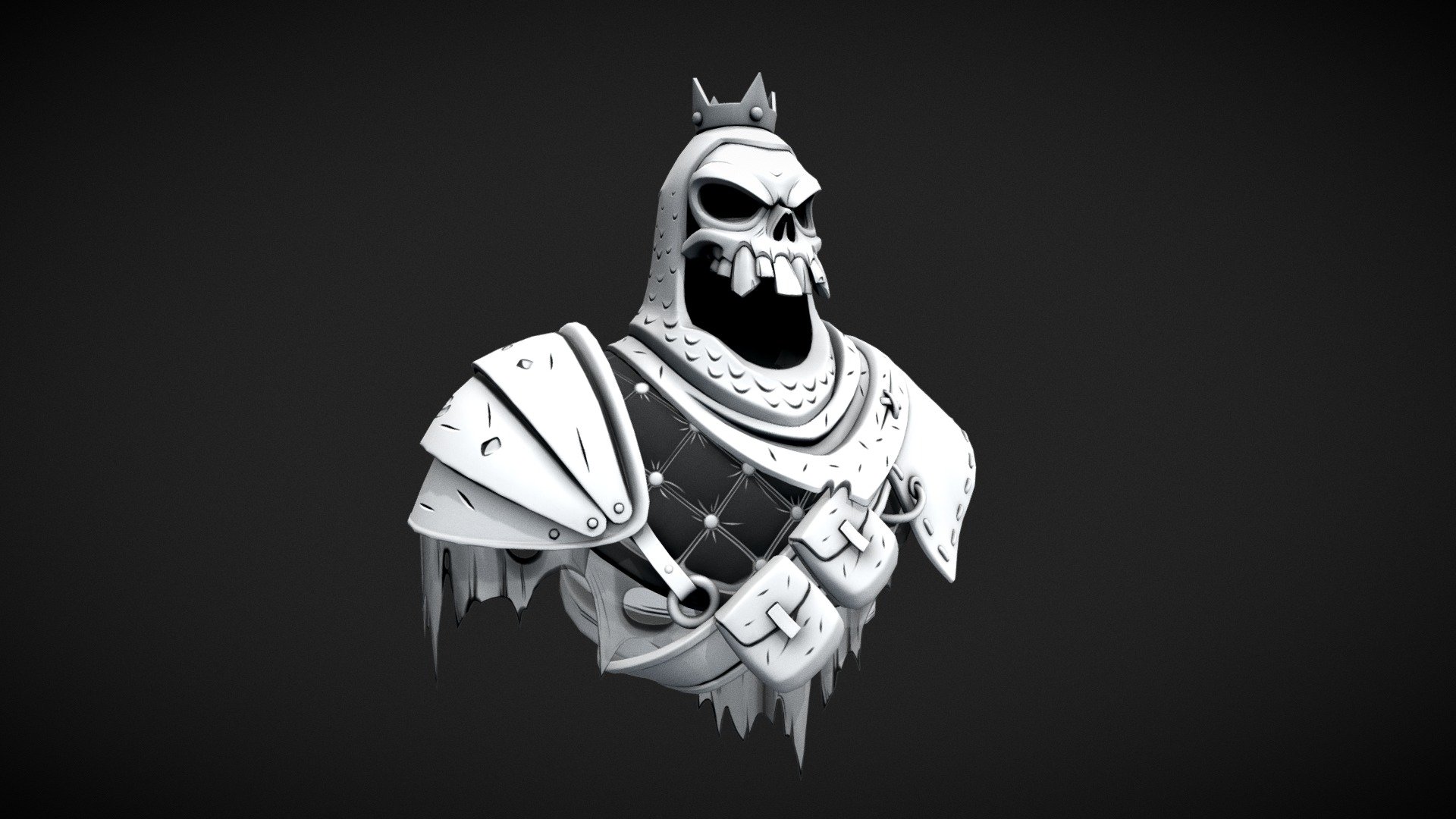 Skeleton King - 3D model by Gregory Ktau (@ktau) [dccad46] - Sketchfab