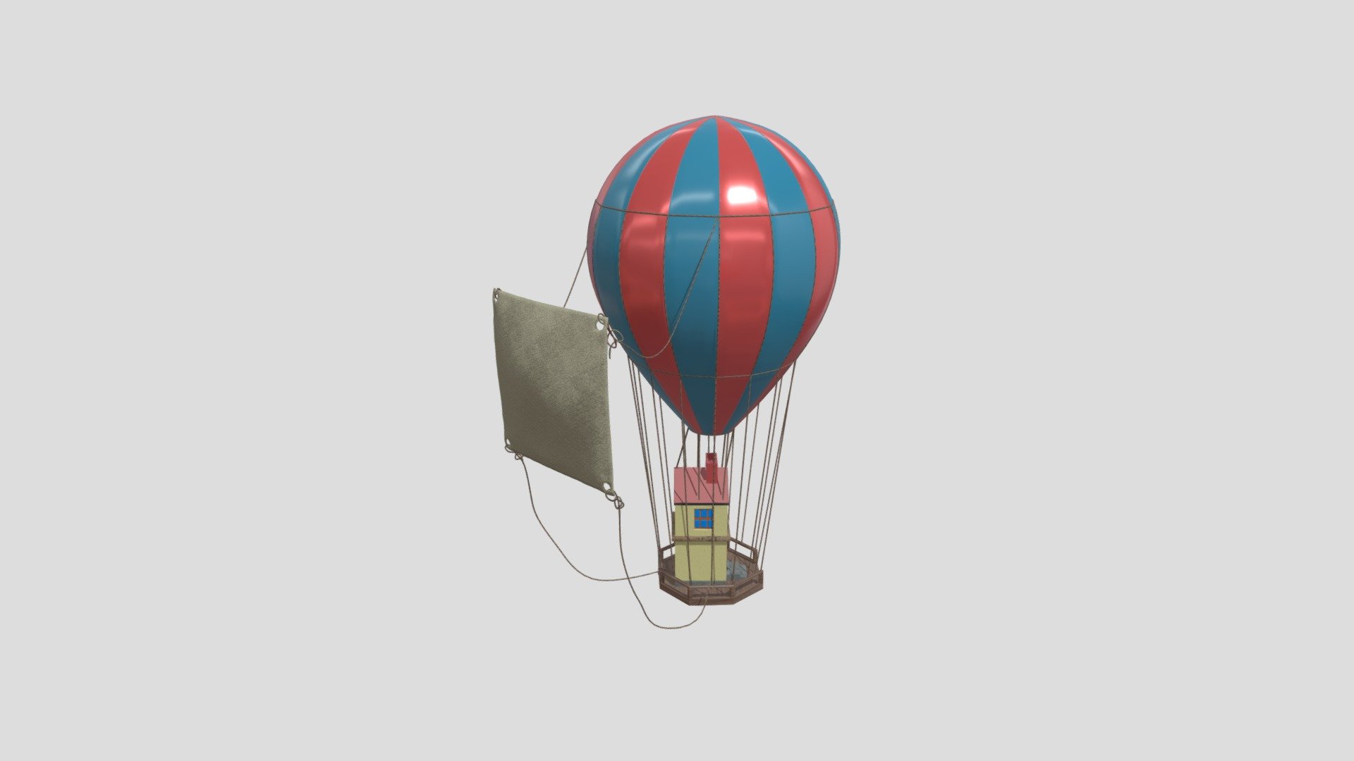 Balloon - 3D model by myname1sjonas [dccb3c3] - Sketchfab