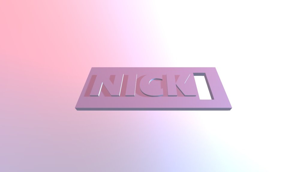 NICK1 - 3D model by Yateer [dccc422] - Sketchfab