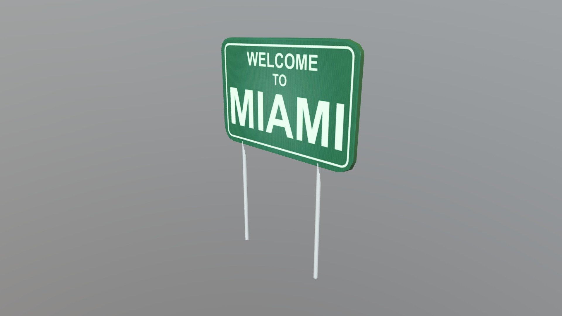 Miami Sign neon - Download Free 3D model by xenon777 [dccc481] - Sketchfab