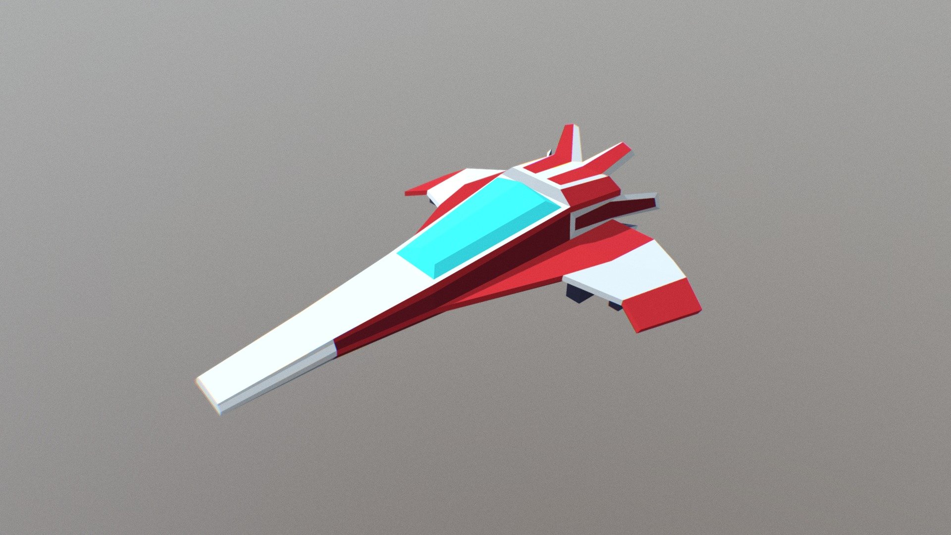 Grav Fighter (BZG 2) - 3D model by Leon Oscar Kidando (@kidando ...