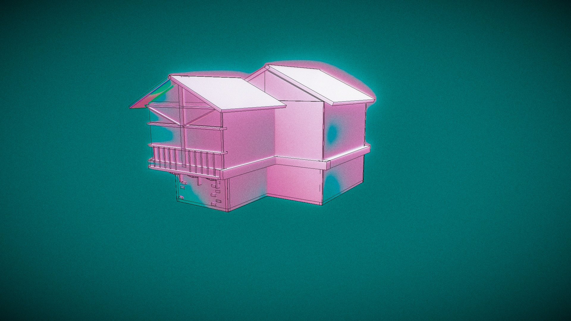 Basic house - 3D model by ghomveld [dccd1fb] - Sketchfab
