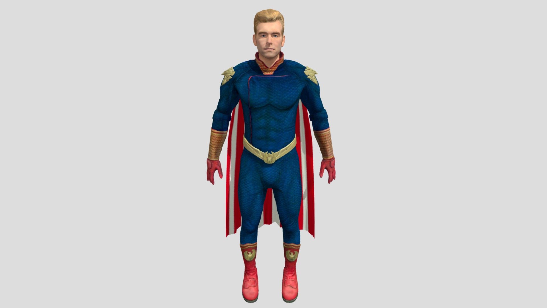 Homelander - 3D model by yashtyagi123 [dccd3fd] - Sketchfab