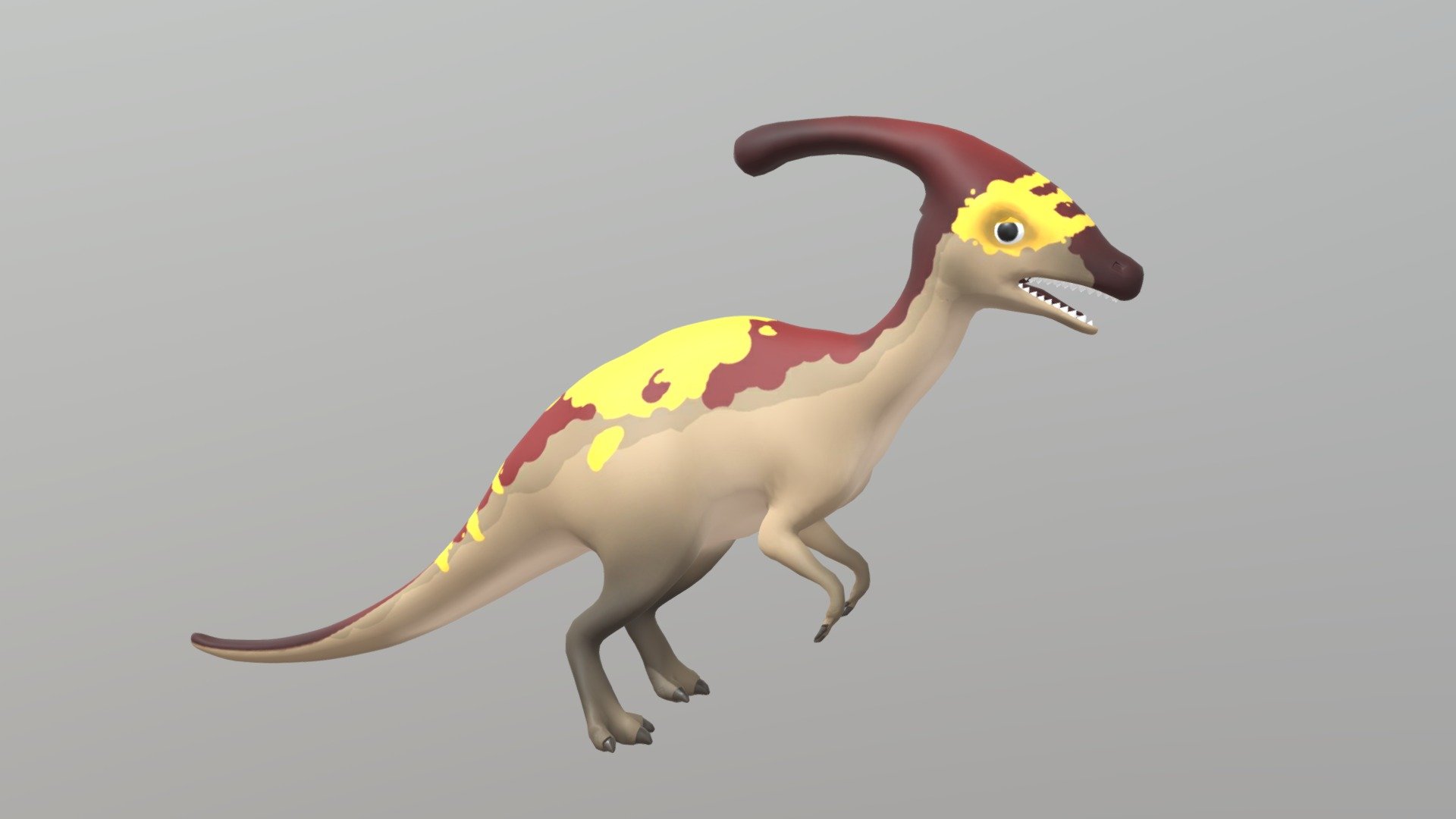 Parasaur - 3D model by renvirr (@renvirror) [dccd422] - Sketchfab