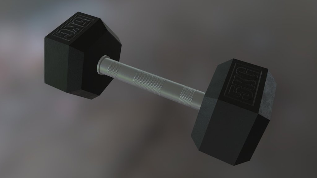 Dumbbell - 3D model by FOXsan13 [dccdc24] - Sketchfab