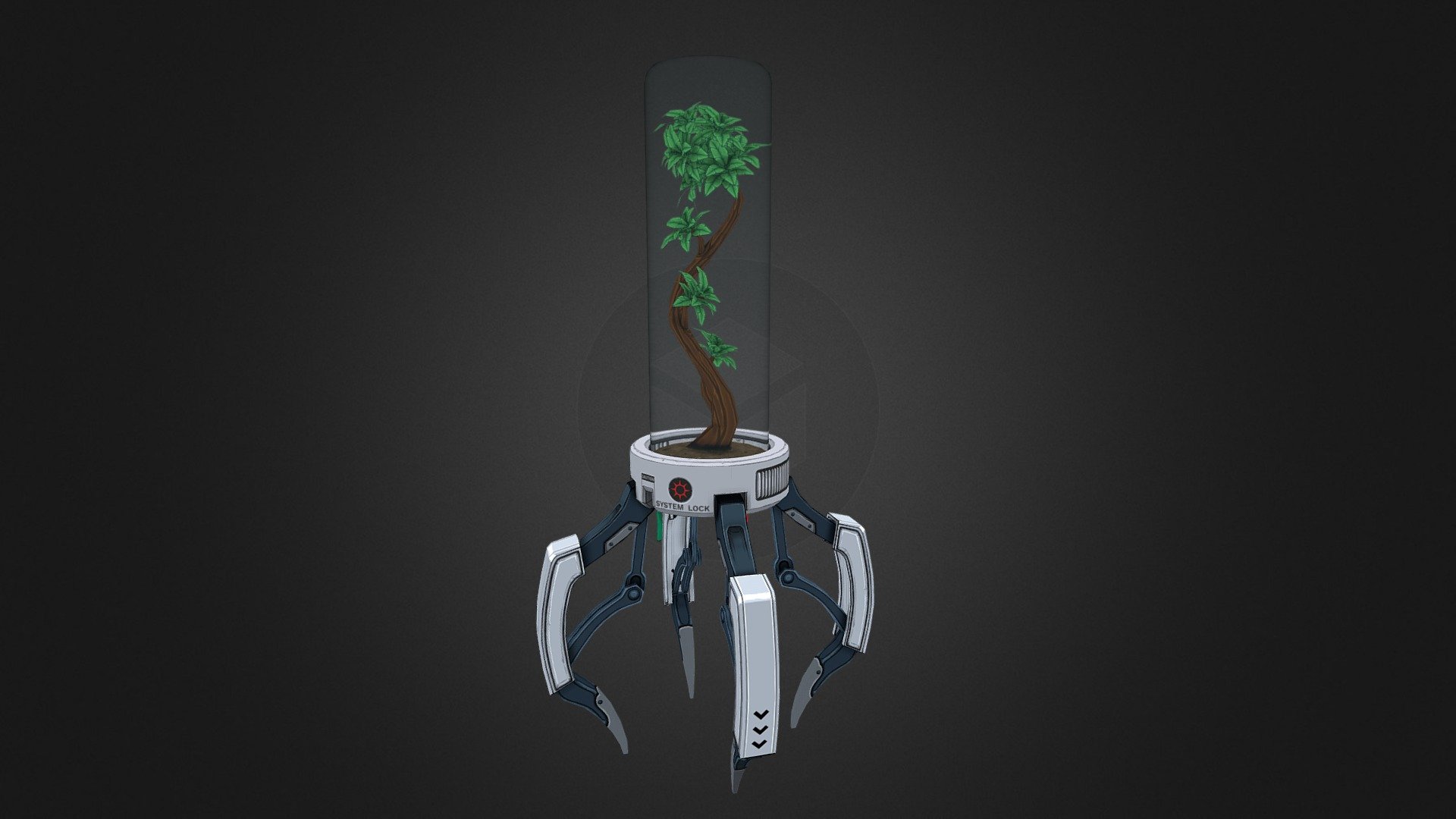 Robo-Plant - 3D model by Metalgrom [dccecd6] - Sketchfab
