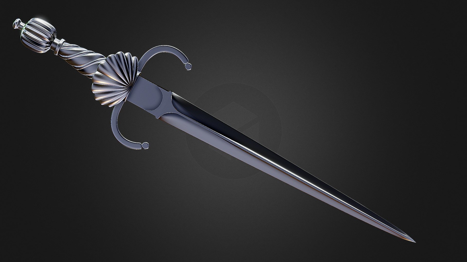 Dagger 198 - 3D model by the Georgeous (@thegeorgeous) [dccf26d ...