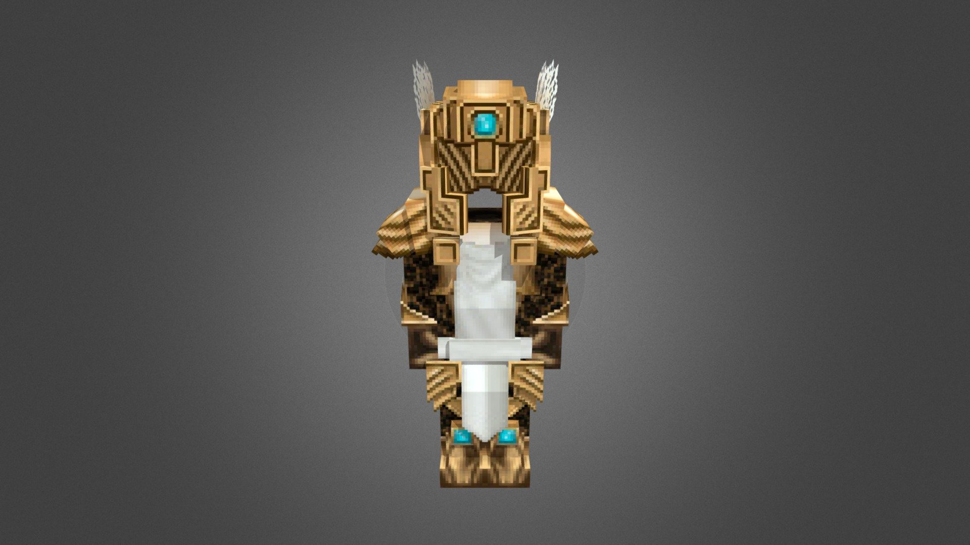 golden armor - 3D model by vita39x [dccf6ef] - Sketchfab
