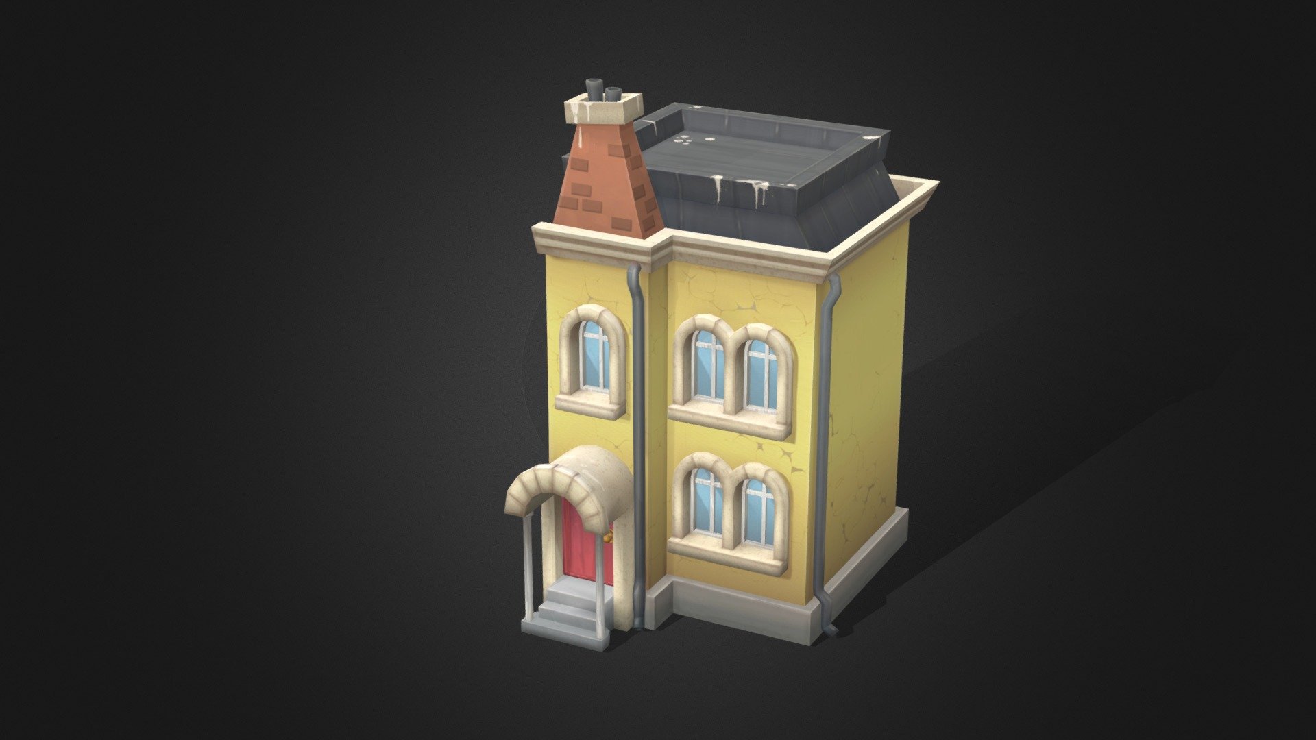 Small house - 3D model by Hilla Palojärvi (@hillapalojarvi) [dcd0517 ...