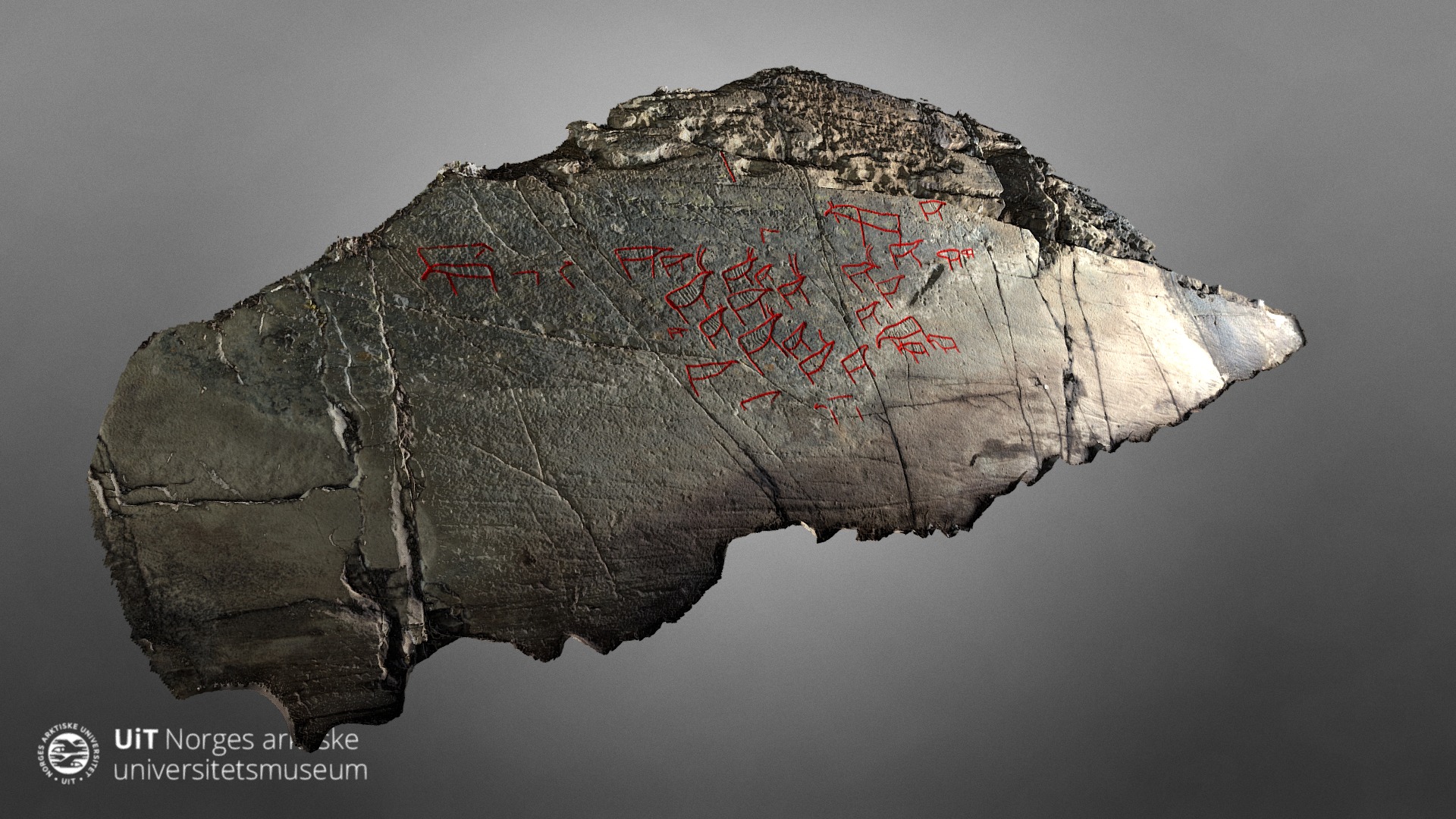 Gamnes rock art site (ID 219046) - 3D model by UiT - The Arctic ...