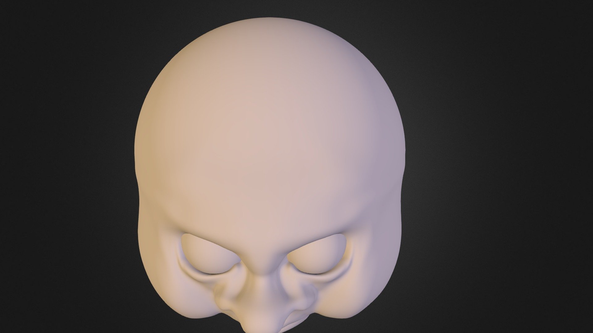 Fat Face - 3D model by pyrodahero [dcd4933] - Sketchfab