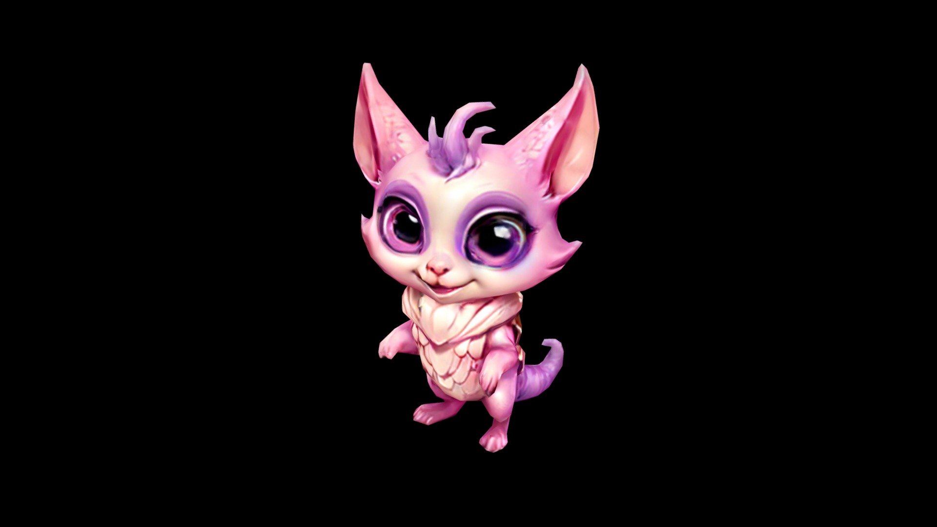 "The Enigmatic Opaline Sprite" Head Eye Mythical - Download Free 3D ...