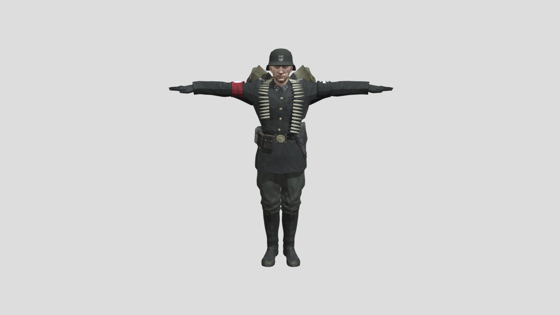 WW2 German 1942 - 3D model by Mikey Powers (@TagieltTauirl) [dcd5c64 ...