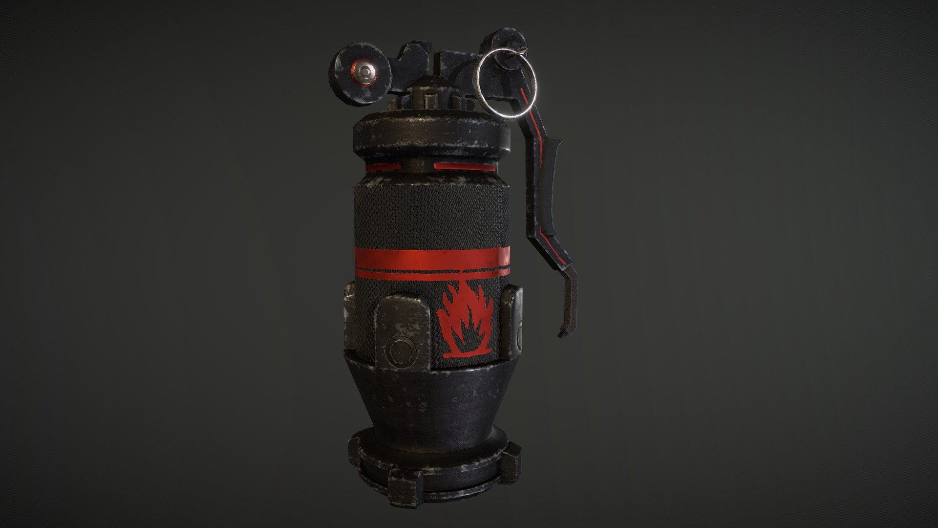 Incendiary Grenade - 3D model by Mathis Nowak (@Mathis_Nowak) [dcd5e02 ...