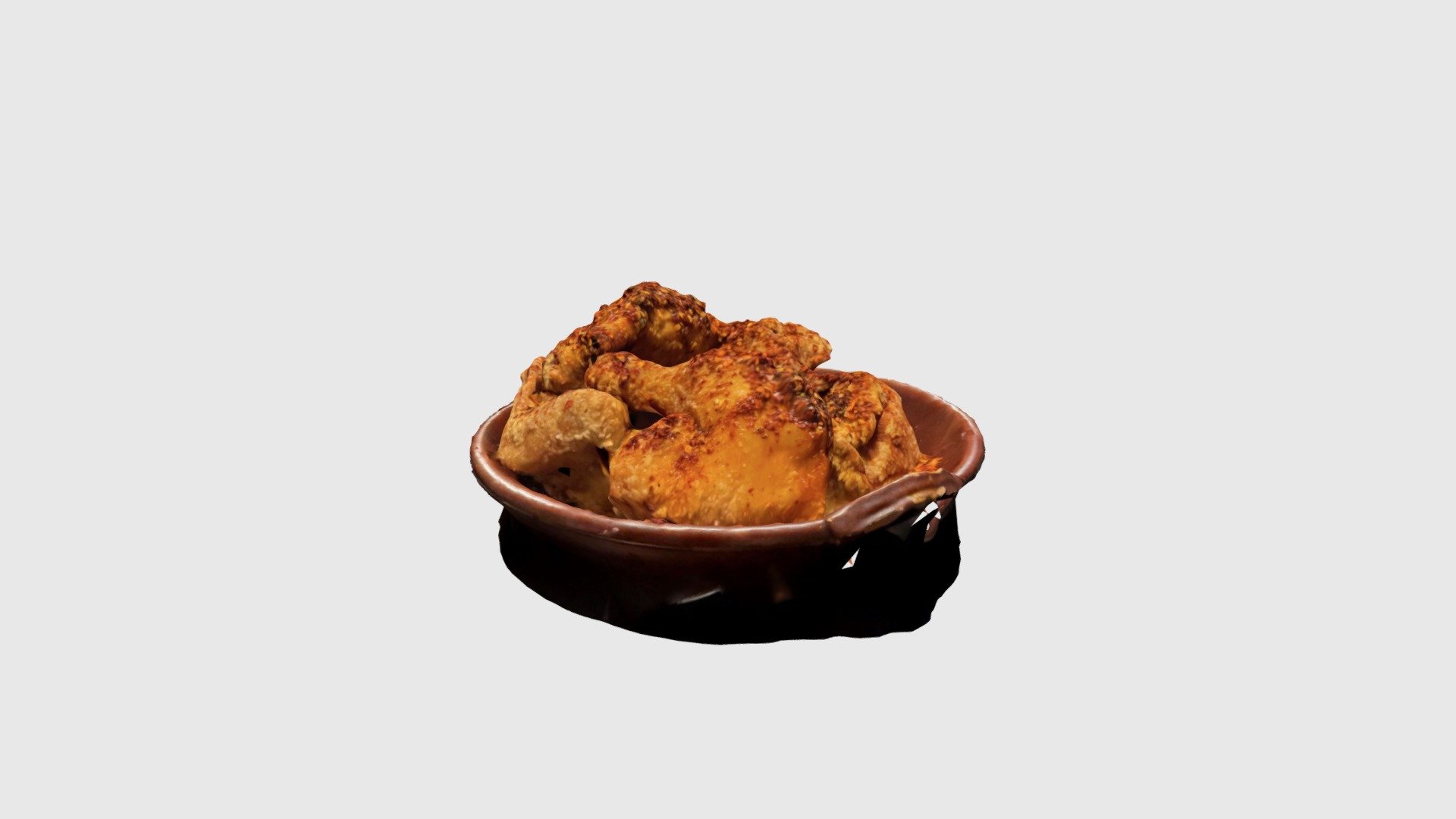 Fried chicken - Download Free 3D model by modeki [dcd6158] - Sketchfab