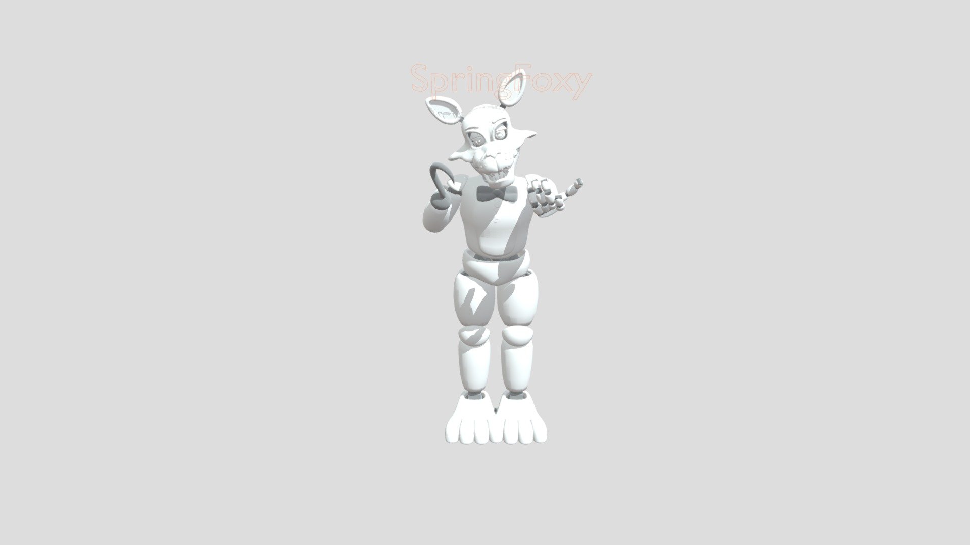 Spring foxy - Download Free 3D model by khomkhom867 [dcd891b] - Sketchfab